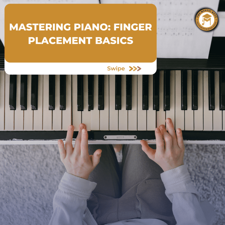 Mastering Piano - Finger Placement Basics from The Mystic Keys