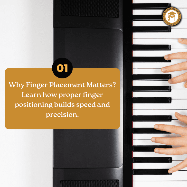 Mastering Piano - Finger Placement Basics from The Mystic Keys