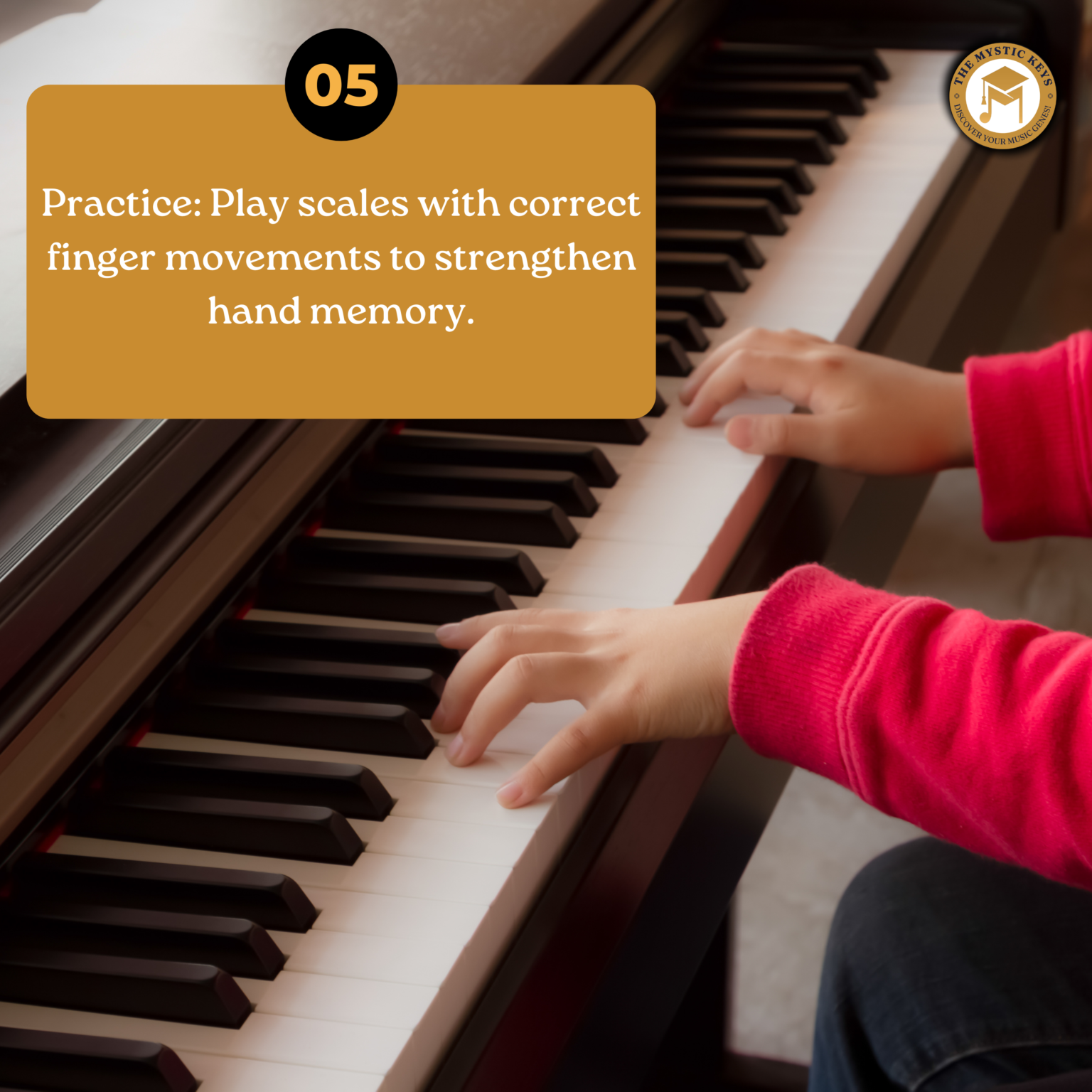 Mastering Piano - Finger Placement Basics from The Mystic Keys