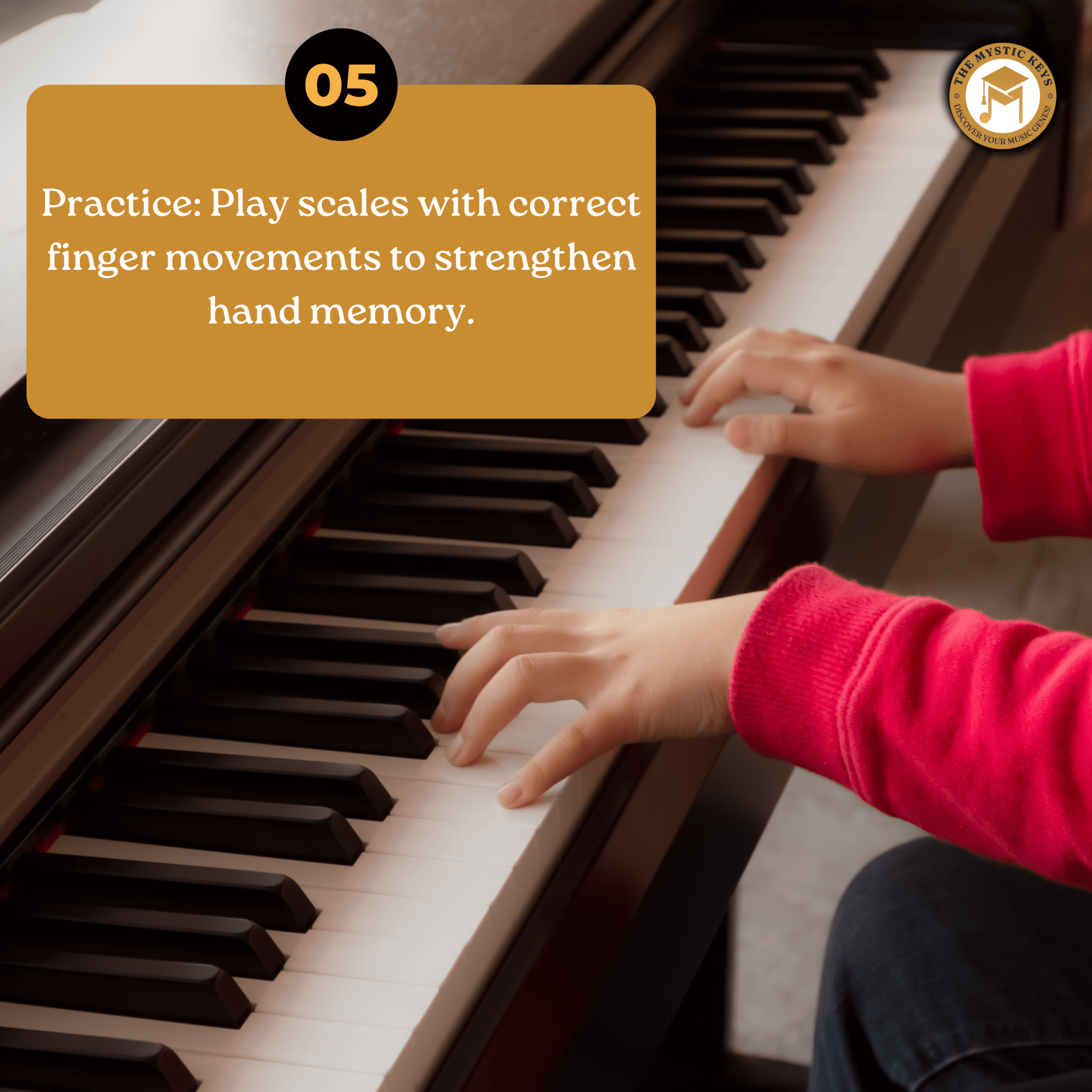 Mastering Piano - Finger Placement Basics from The Mystic Keys