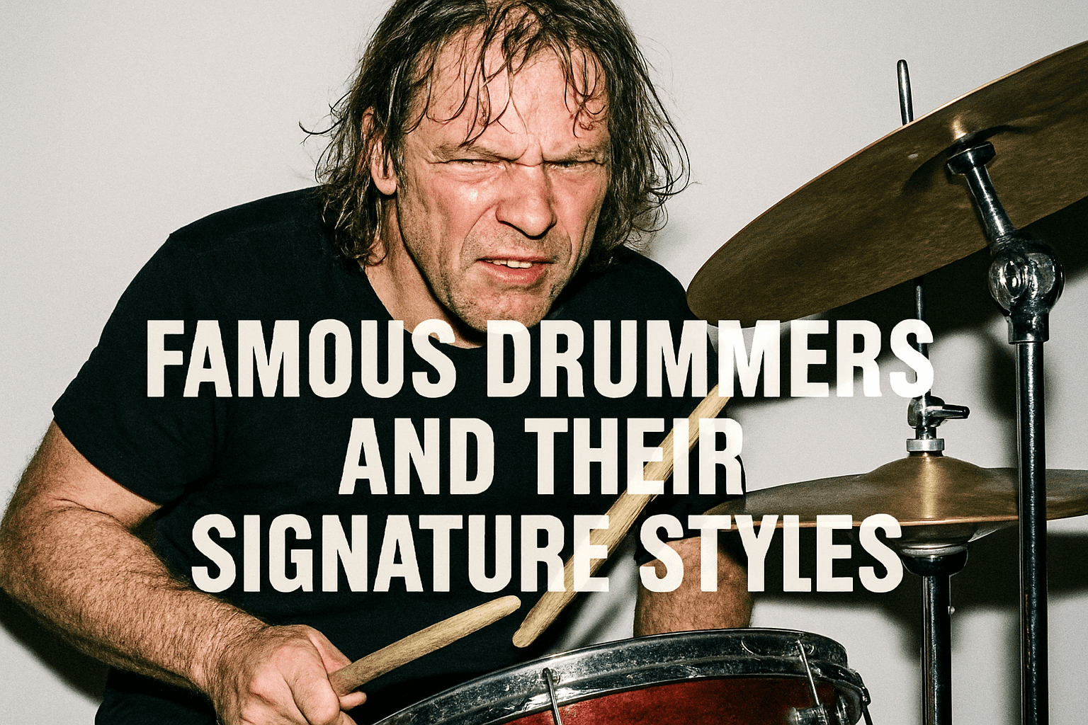 Famous Drummers and Their Signature Styles - The Mystic Keys