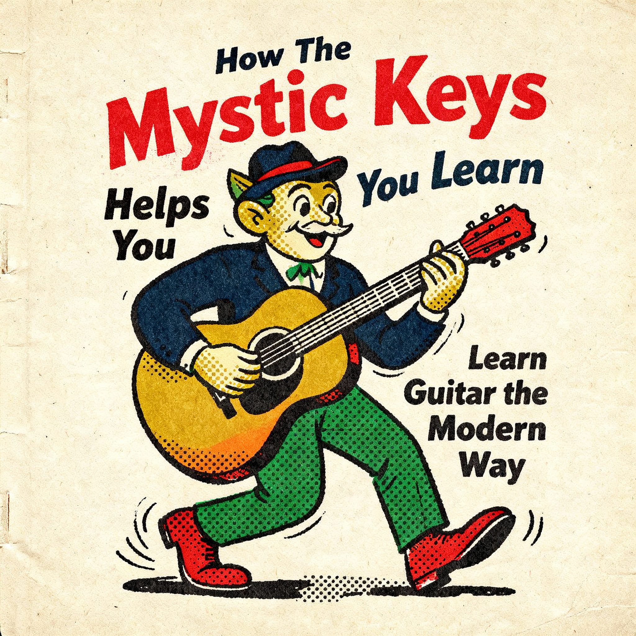 How The Mystic Keys Helps You Learn Guitar the Modern Way