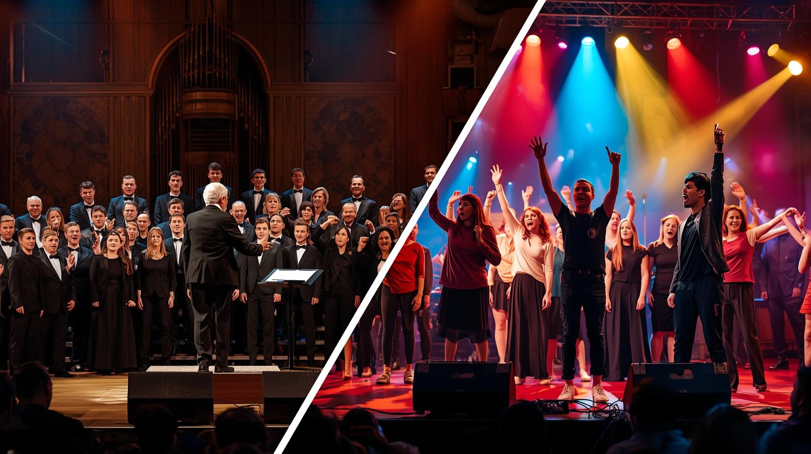 Differences Between Classical Choir and Pop Choir